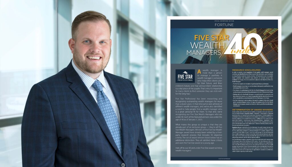 Congratulations Mark Booth! - Morgan Planning Group